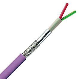 2170820 - LAPP UNITRONIC® Bus PB Bus Cable - 22 AWG/1 Pair - Violet ...