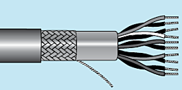 Alpha Essentials Foil Braid Shield Multipair Cable - 28 AWG 18 pair ...