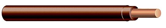 TFN Fixture Wire - 18 AWG - Brown - Solid Conductor | Wire & Cable ...