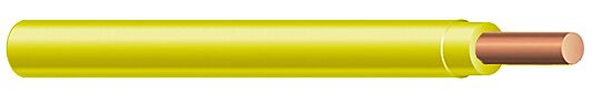 TFN Fixture Wire - 16 AWG - Yellow - Solid Conductor | Wire & Cable ...