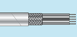 Alpha Essentials Braid Shield Multi-Conductor Cable - 24 AWG 3 ...