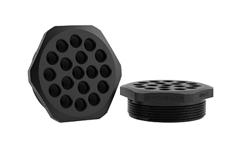 52220146- LAPP SKINTOP® MULTI-M32 - Cable Bushing System - 8 Entries ...