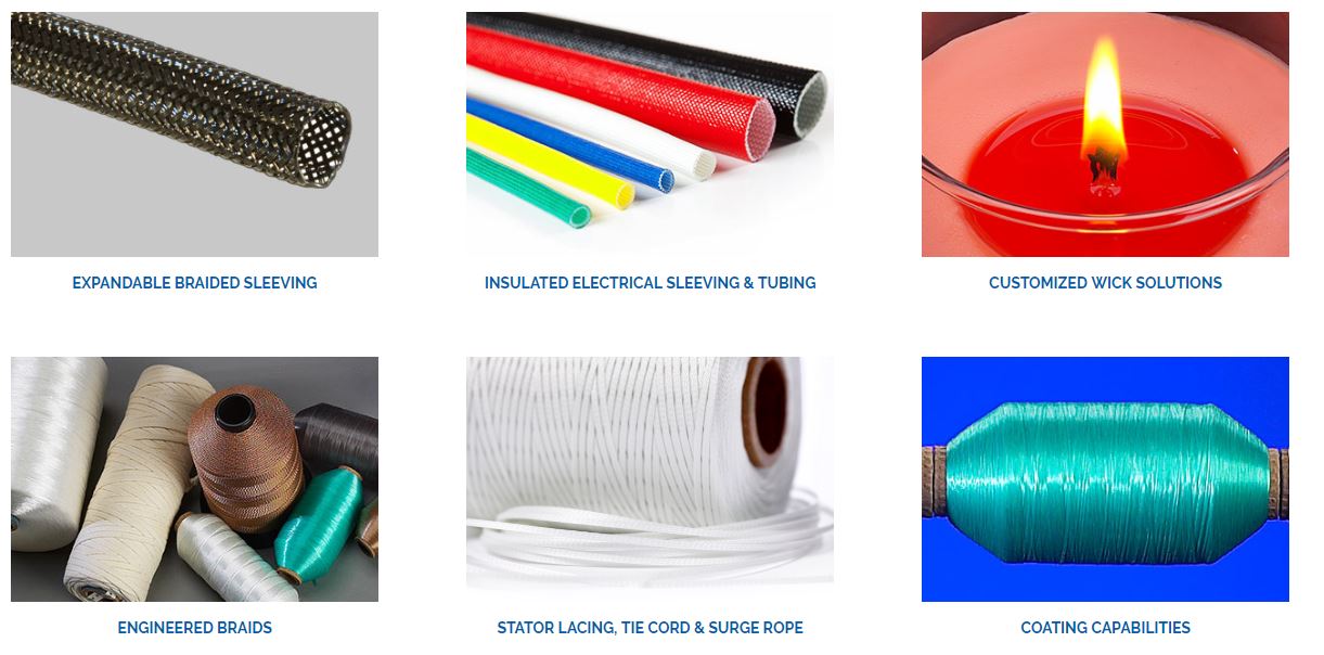 Atkins & Pearce sleeving, expandable braided sleeving, Extendo PET ...